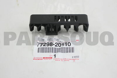 7729820110 Genuine Toyota CLAMP, FUEL TUBE, NO.1 77298-20110 | eBay