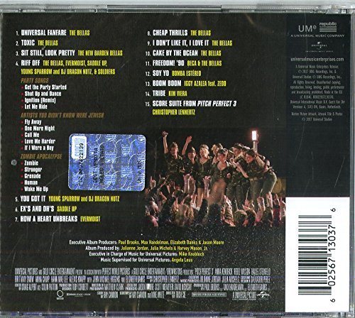 OST/PITCH PERFECT 3 (The Bellas, Saddle Up, Evermoist, Bomba) CD NEW ...
