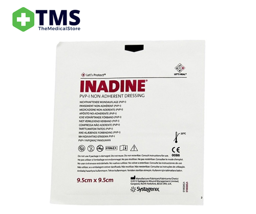 Inadine Pvp I Dressing Non Adhesive 9.5cmx9.5cm | eBay