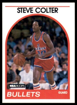 1989-90 Hoops Steve Colter Rookie Washington Bullets #214 | eBay