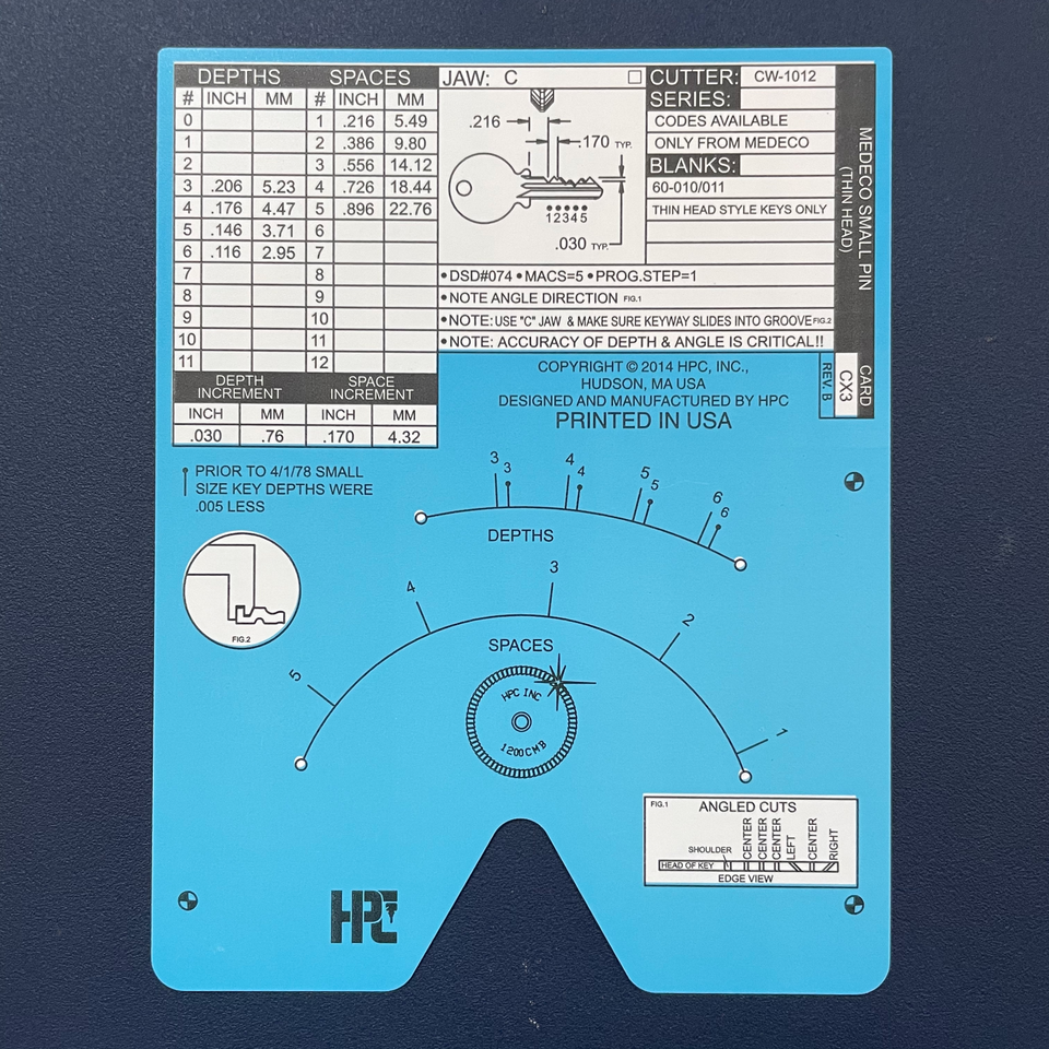 New HPC Replacement Code Cards for 1200 CMB Blitz - Free Shipping ...