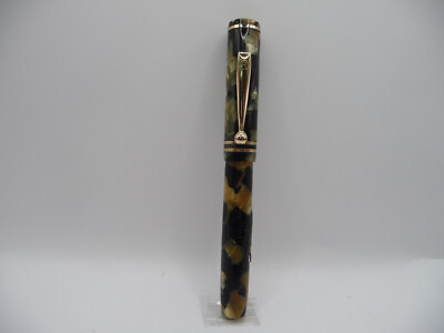 Radium Point Black and Pearl Lever Fill Fountain Pen--flexible medium ...