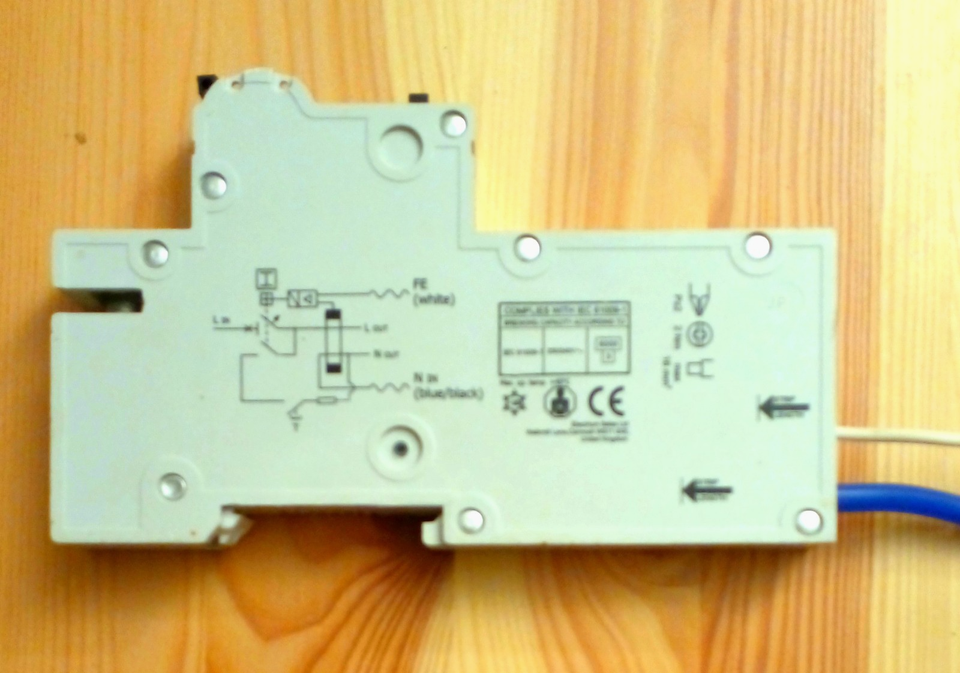 Wylex NHXSBS1 B6 RCBO 6A B Type 30mA - Excellent Condition | eBay UK