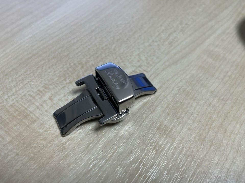 Breitling Deployment Clasp Push Button Stainless Steel Buckle | eBay UK