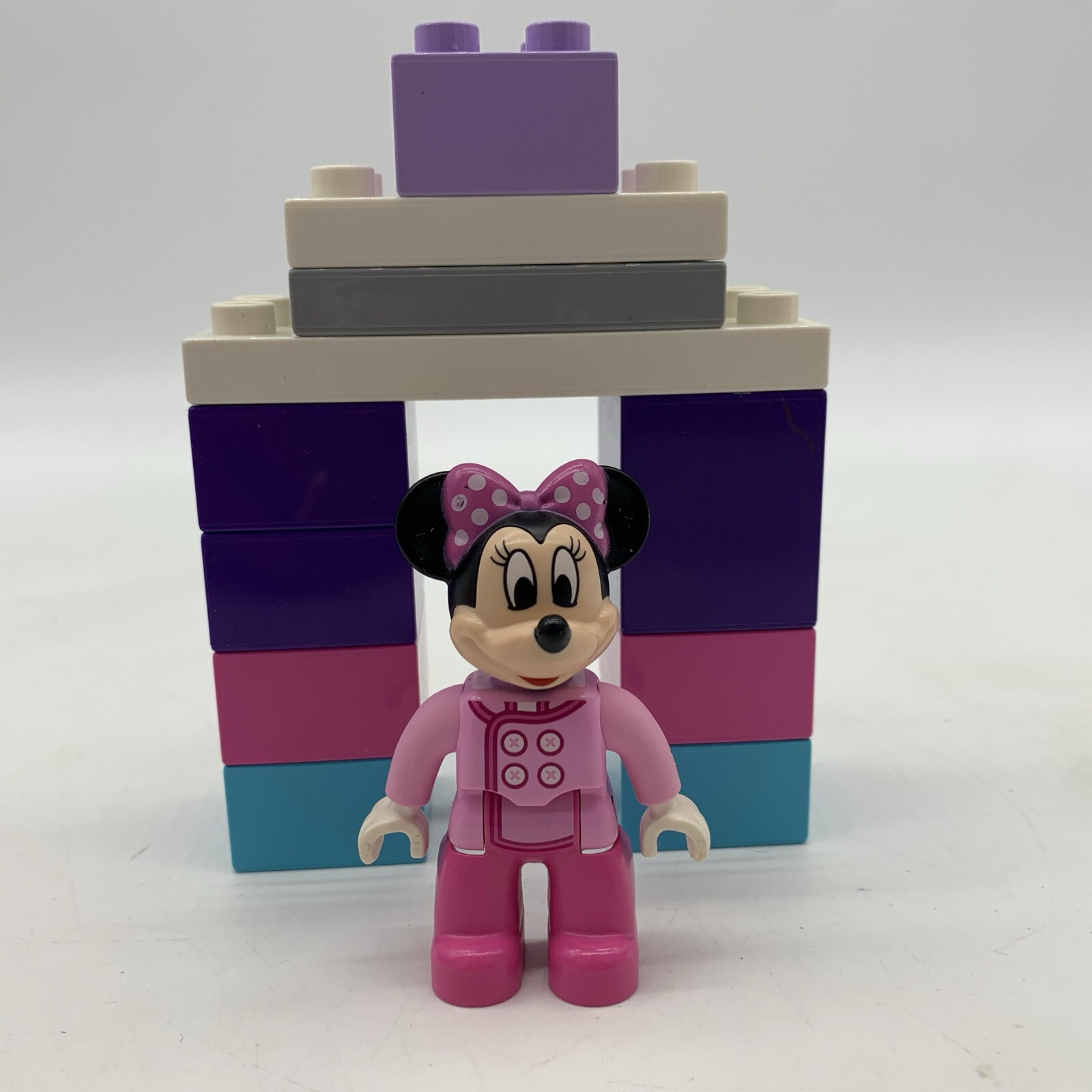 Lego Duplo Lot 10873 Minnies Birthday Party Disney Mouse Cat Car Cake ...