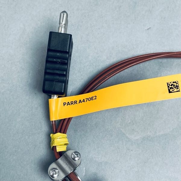 Parr Thermocouple Extension Wire Type J 1/8 in. Diameter 9.5 in. Length ...