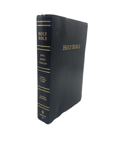 Holy Bible • KJV • Words Of Christ In Red • Nelson 162 • Dictionary ...