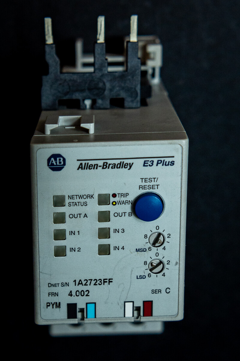 Allen-Bradley 193-EC2PB E3 Plus Overload Relay Adjustable for O.4-2.0A ...