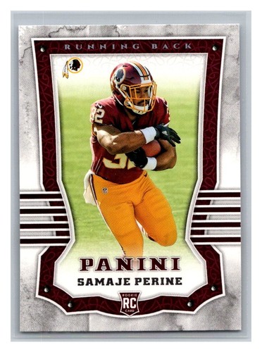 2017 Panini #137 Samaje Perine Rookie RC Redskins | eBay