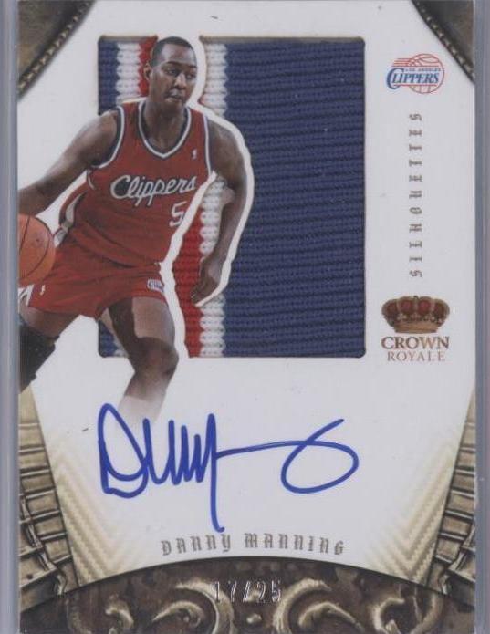 2012-13 Panini Preferred - Silhouettes Danny Manning #231 Prime /25 (AU ...