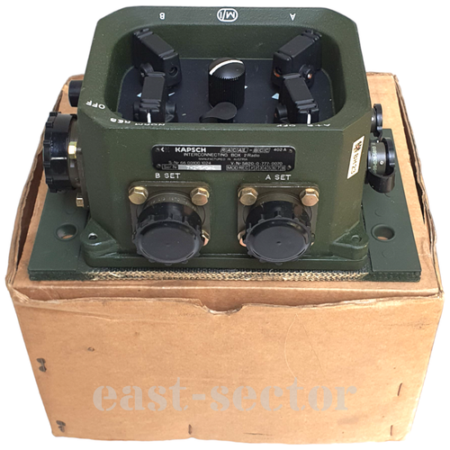 RACAL Interconnecting Box 2 Radio KAPSCH 402A 5820-0-777-0070 British ...
