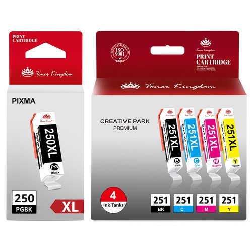 PG-245XL CL-246XL Ink Cartridge for Canon PIXMA MG2522 MG2520 TS3122 ...