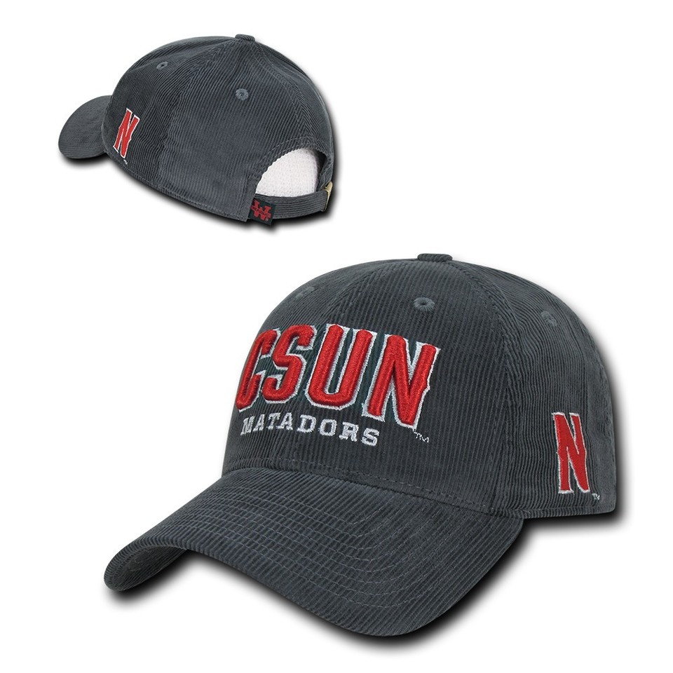 NCAA CSUN Cal State Northridge University Structured Corduroy Baseball ...