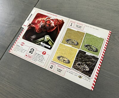 Horrified American Monsters | Mothman Monster Mat | Official Game Piece ...