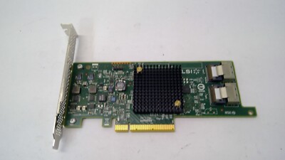 LSI Logic SAS 9207-8i PCIe 3.0 8-Port 6 Gb/s SATA/SAS Host Bus Adapter ...