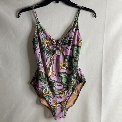 J Crew Small One Piece Swimsuit Tropical Print w/Beach Ensemble | eBay