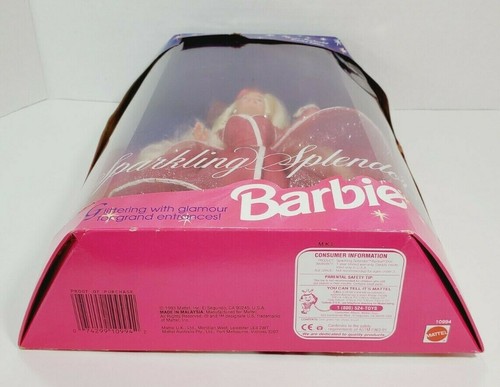 NEW 1993 sparkling Splendor Barbie Doll Mattel #10994 Limited Edition ...