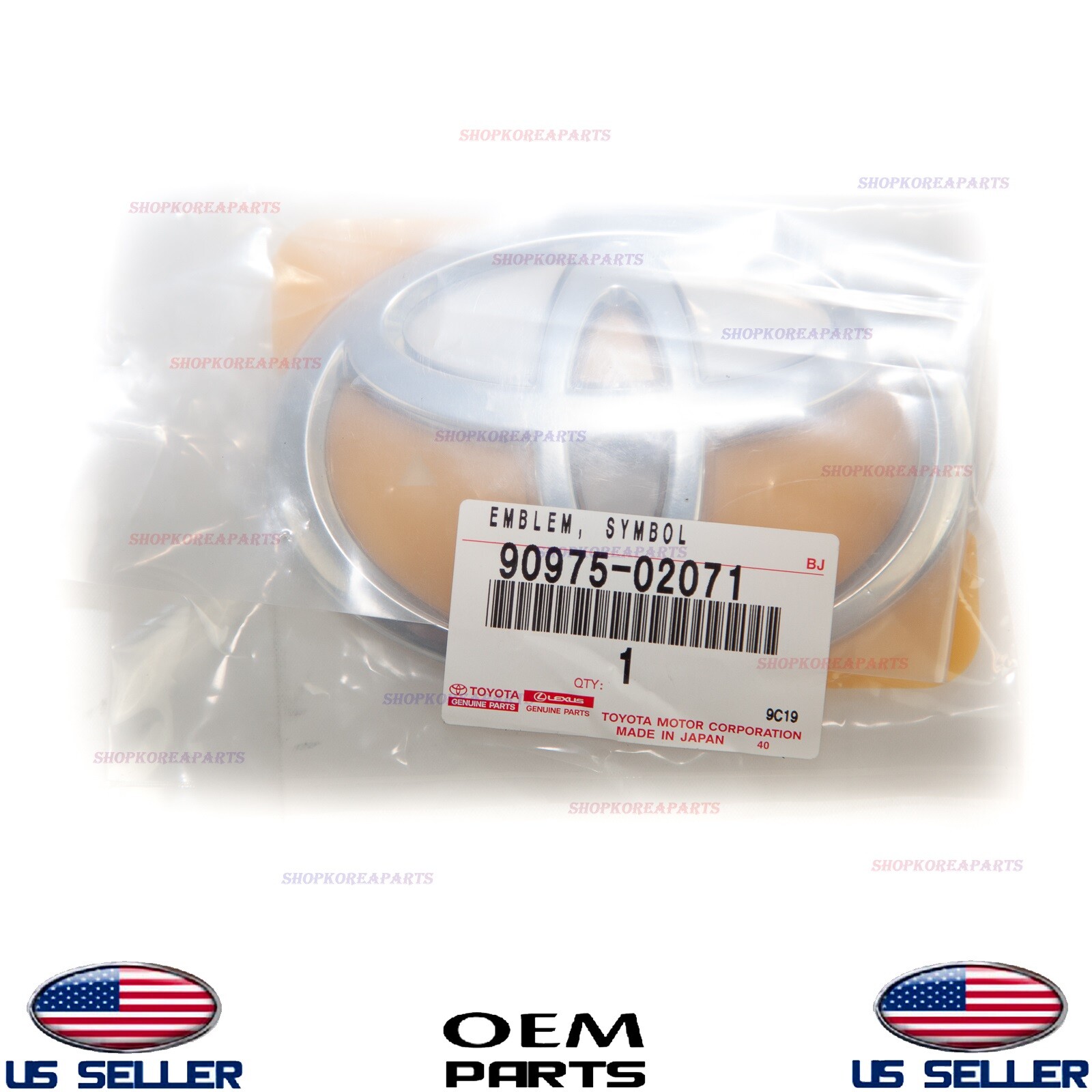 Genuine Trunk Lid Emblem Logo Symbol ⭐OEM⭐ TOYOTA *See compatibility ...