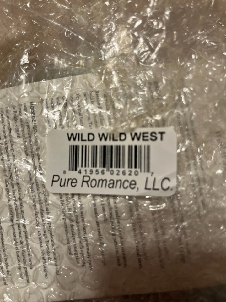 Pure Romance Wild Wild West Brand New | eBay