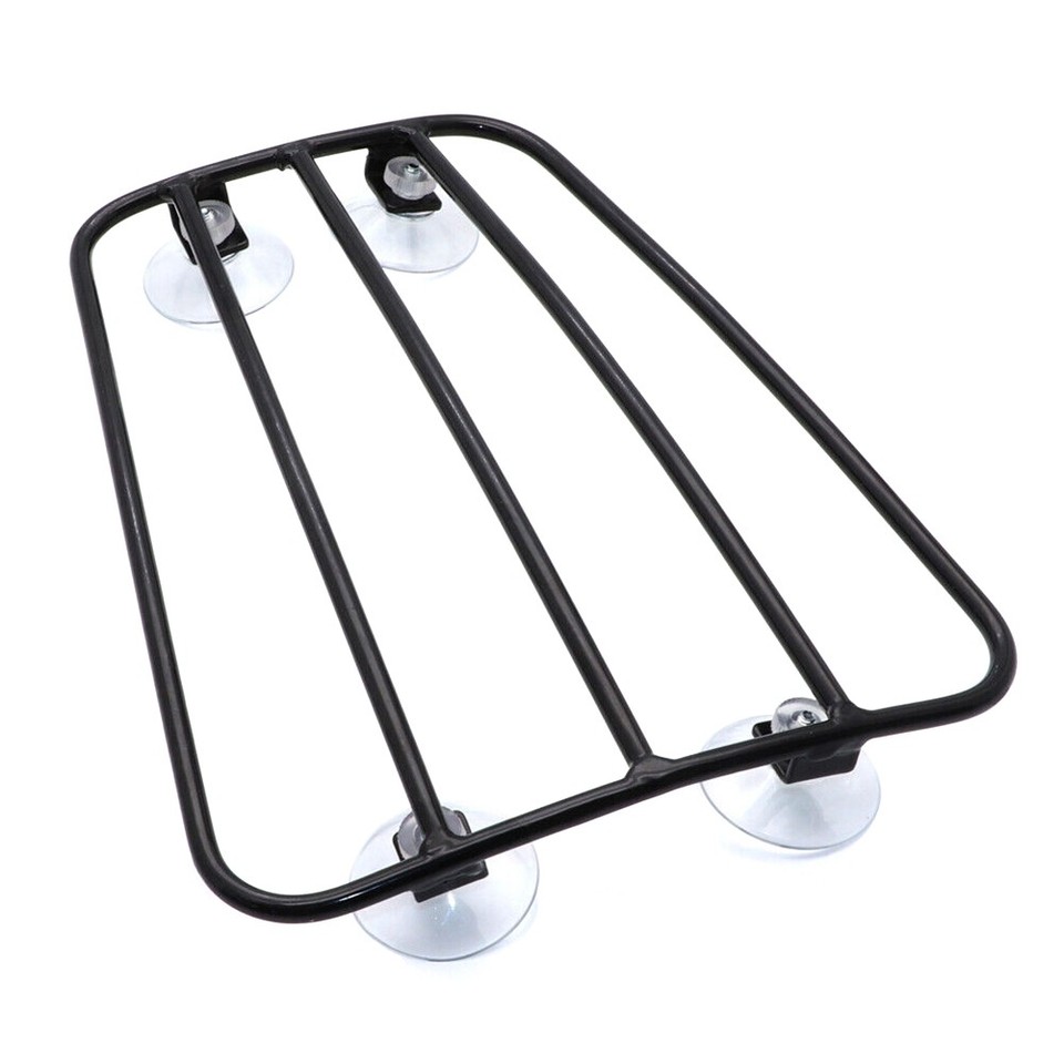 Motorcycle Universal Suction Cup Fuel Gas Tank Parcel Rack For Harley ...
