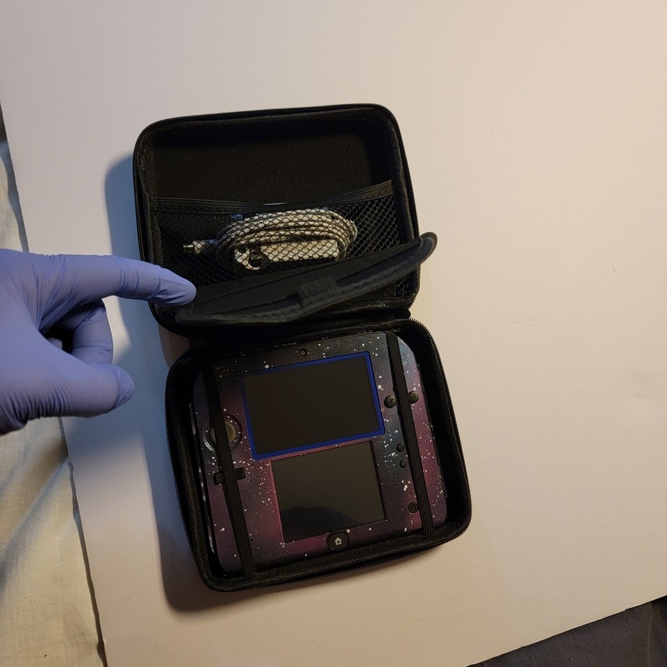 READ DESCRIPTION Nintendo 2DS Non-working Camera - Custom Galaxy Shell ...