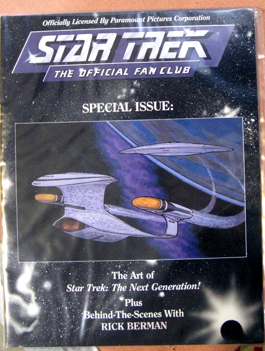 Star Trek The Official Fan Club Magazine #60 Special Issue Rick Berman ...