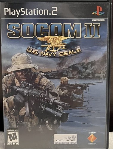 SOCOM II: U.S. Navy SEALs (Sony PlayStation 2, 2003) CIB! Tested PS2 ...