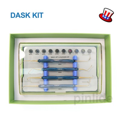 US Implant DASK Advanced Sinus Kit Lift Drills Stoppers Elevation ...