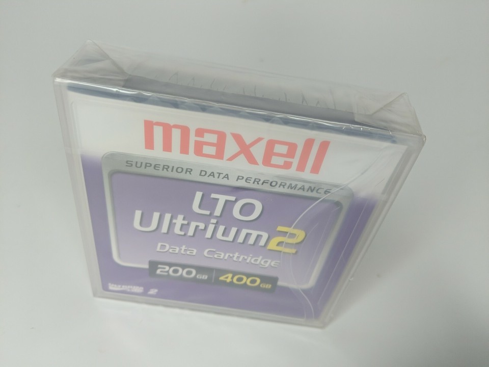Maxell LTO-2 Ultrium 200/400 GB LTO2 Tape Media | eBay