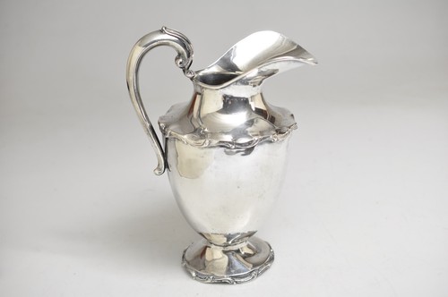 Lg Taxco Mexican Sterling Silver Water Pitcher Hallmark WM California ...