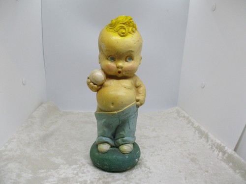 1948 Vintage Melillo Studios NY Chalkware Kewpie Doll w/Baseball | eBay