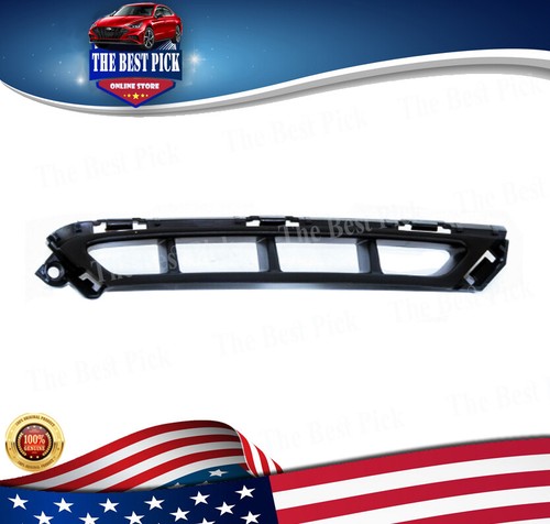 ⭐GENUINE⭐ Front Bumper Air Curtain Grille LH Hyundai Elantra 2019-20 ...