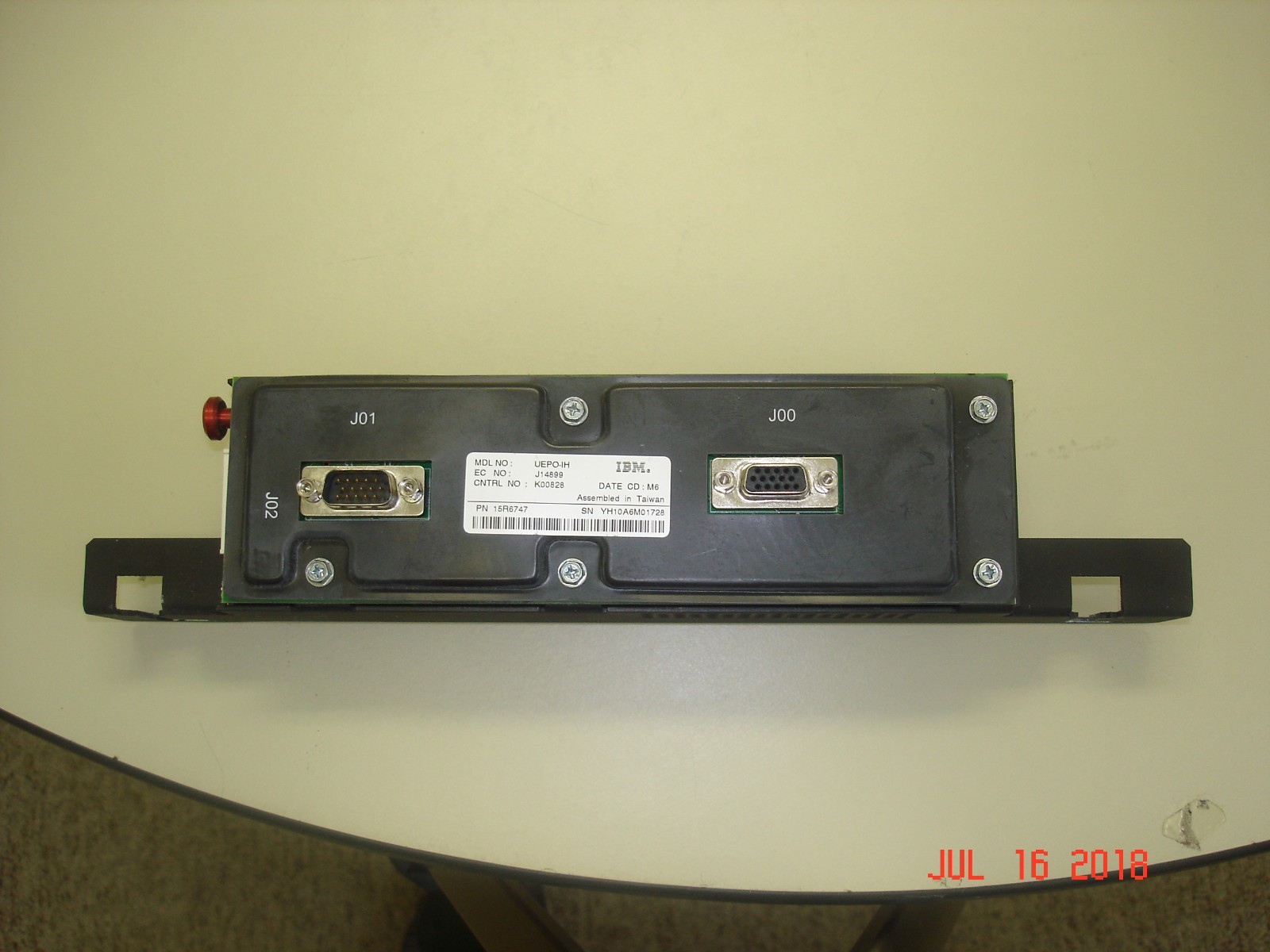 15R6747 UNIT EMERGENCY POWER OFF SWITCH FOR IBM 9119-590 P5 SERVER | eBay