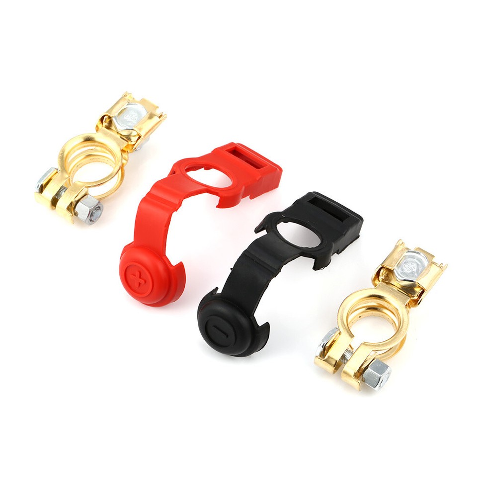 Cars Durability Battery Terminal Connectors Clip Cable Clamp Top Post ...
