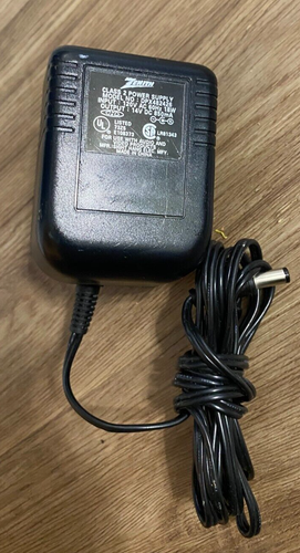 Zenith Class 2 Power Supply AC Adapter Model DPX482426 with output 14V ...