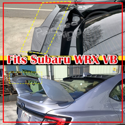22-23 Fits Subaru WRX STI VB 5th 4D Gurney Flap Trunk Lip Spoiler Real ...
