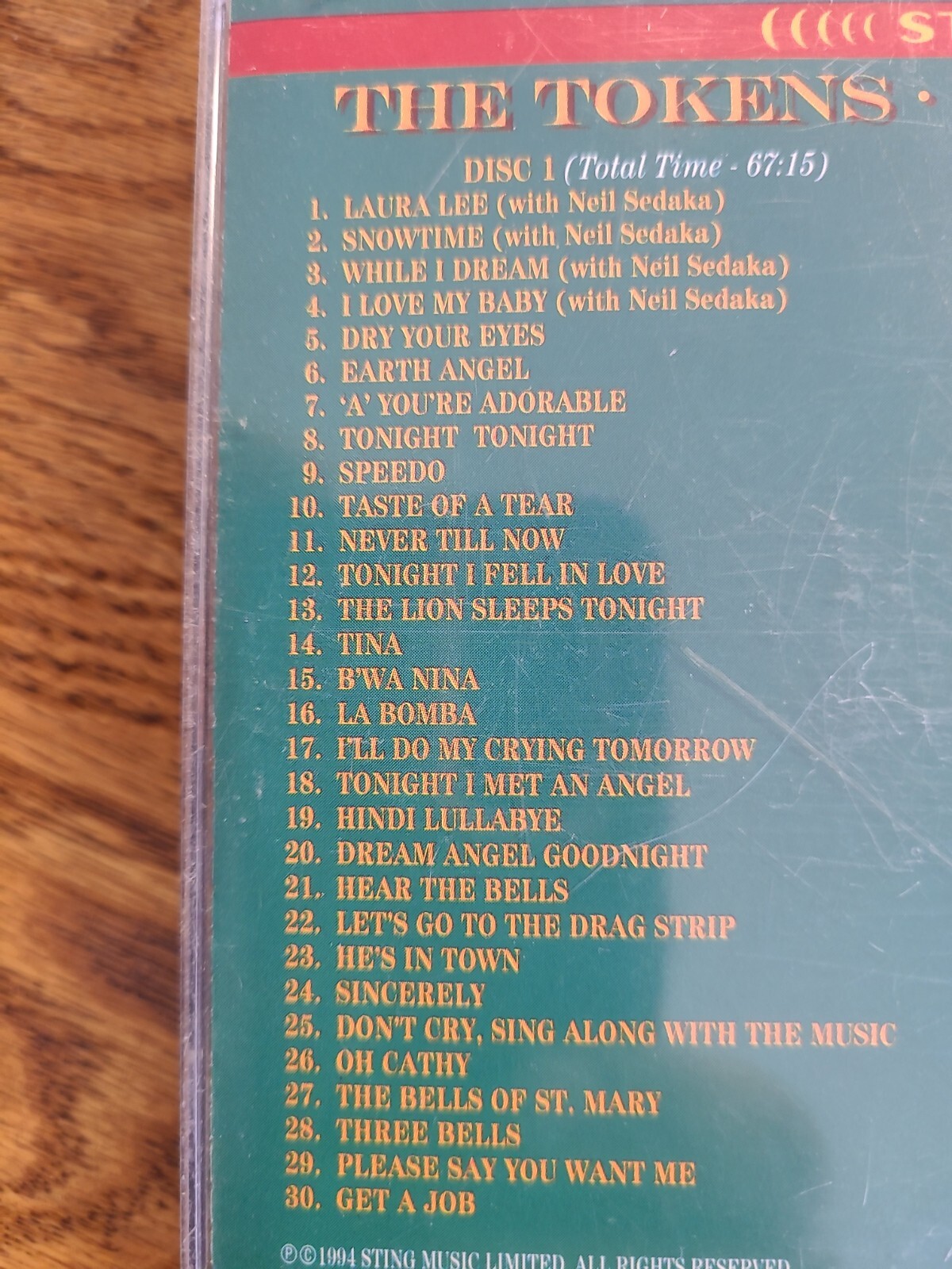 TOKENS - Just For The Record: Greatest Hits - 2 CD setr MINT | eBay