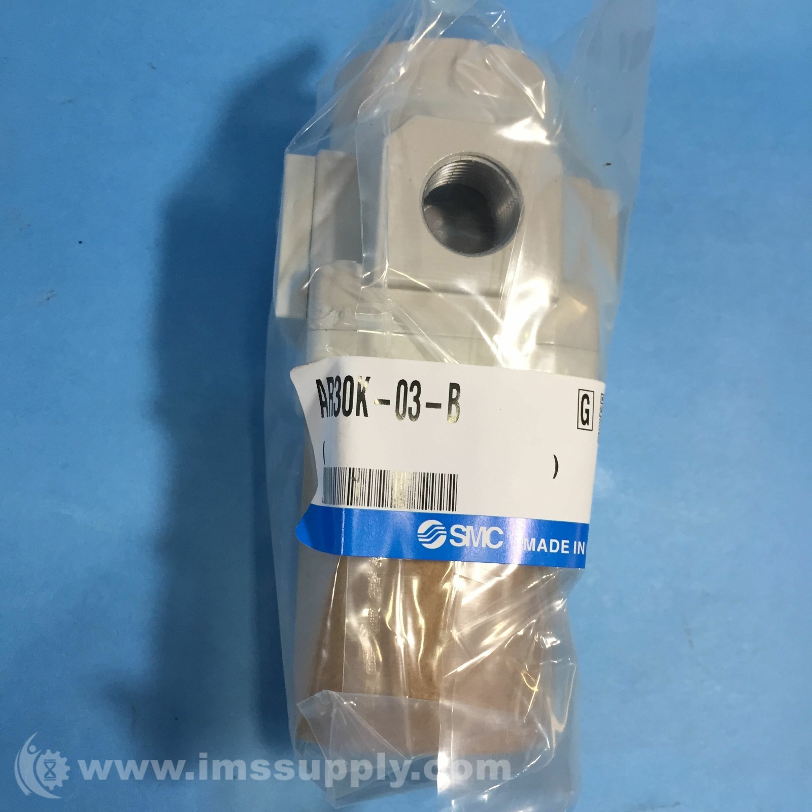 SMC Ar30k-03bg-b Regulator Backflow Function Body Size 30 #234720 for ...