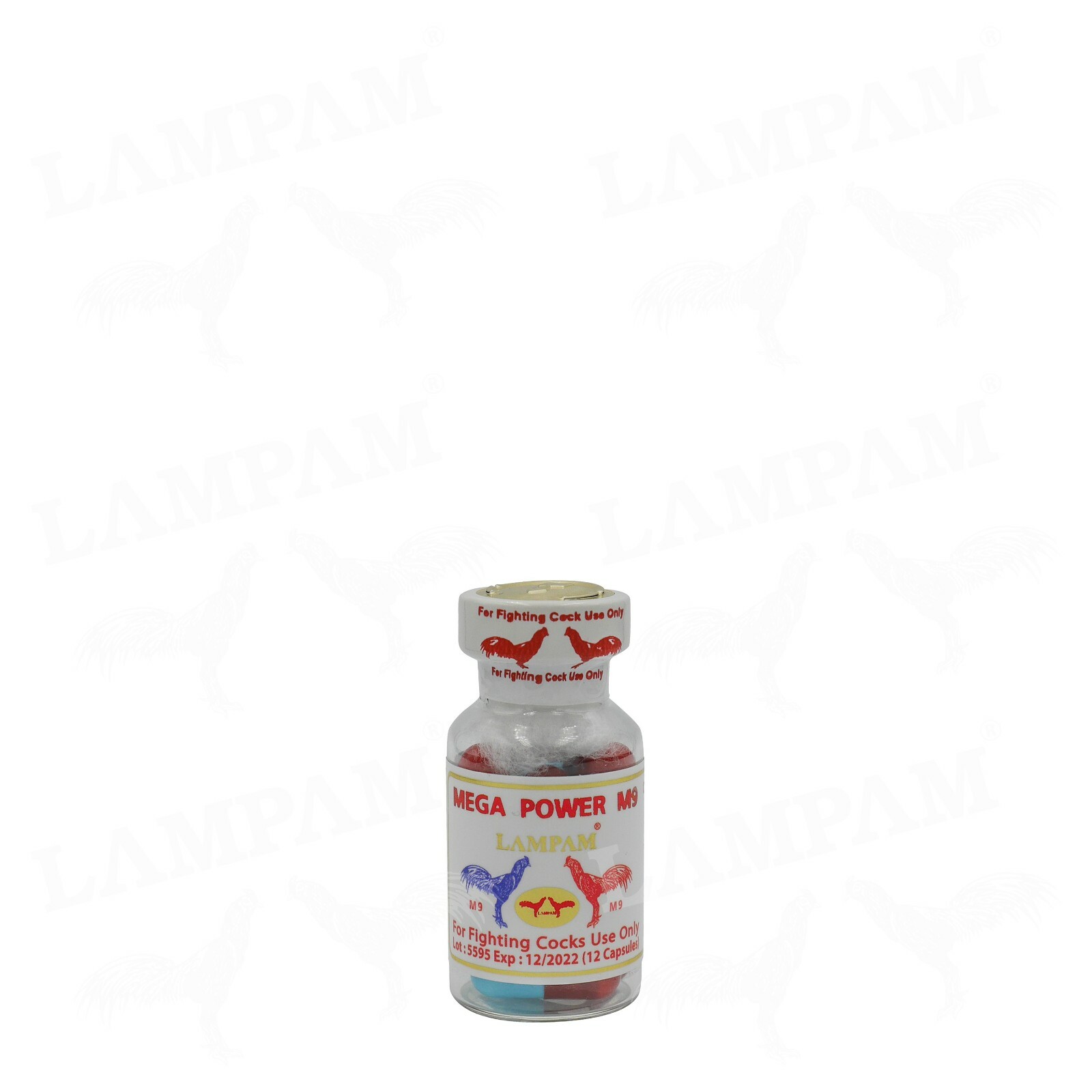 12 Caps DOPING LAMPAM MEGA POWER M9 CHICKEN ROOSTER VITAMIN | eBay