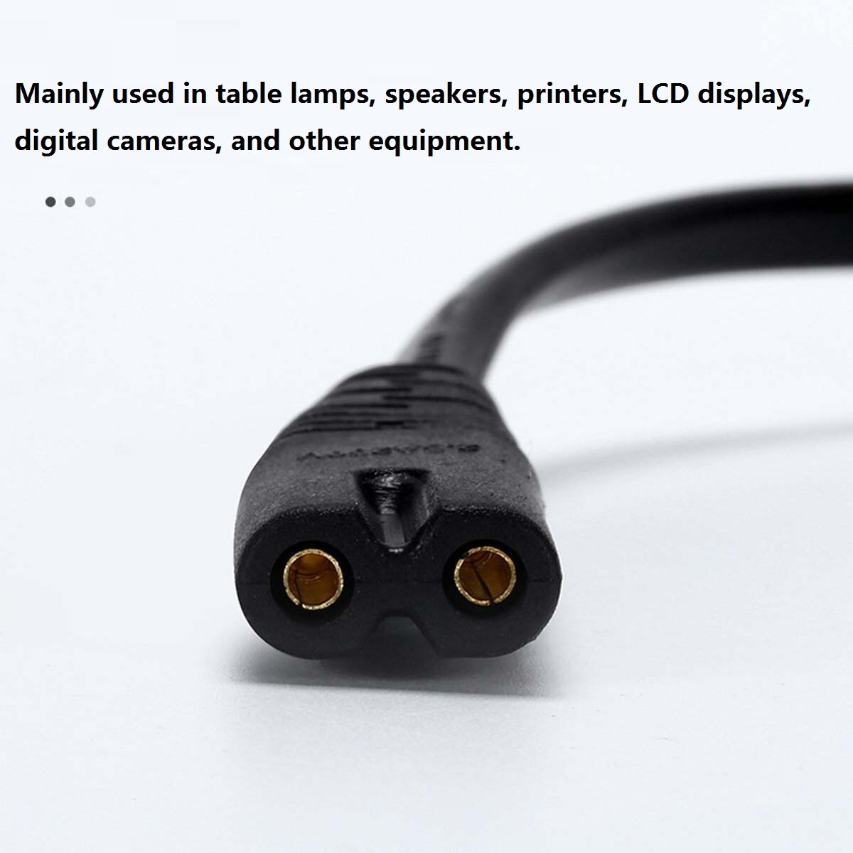 1.5M Mains Power For PS3 PS4 PS5 Lead Cord Cable 2Pin to Figure 8 Plug ...