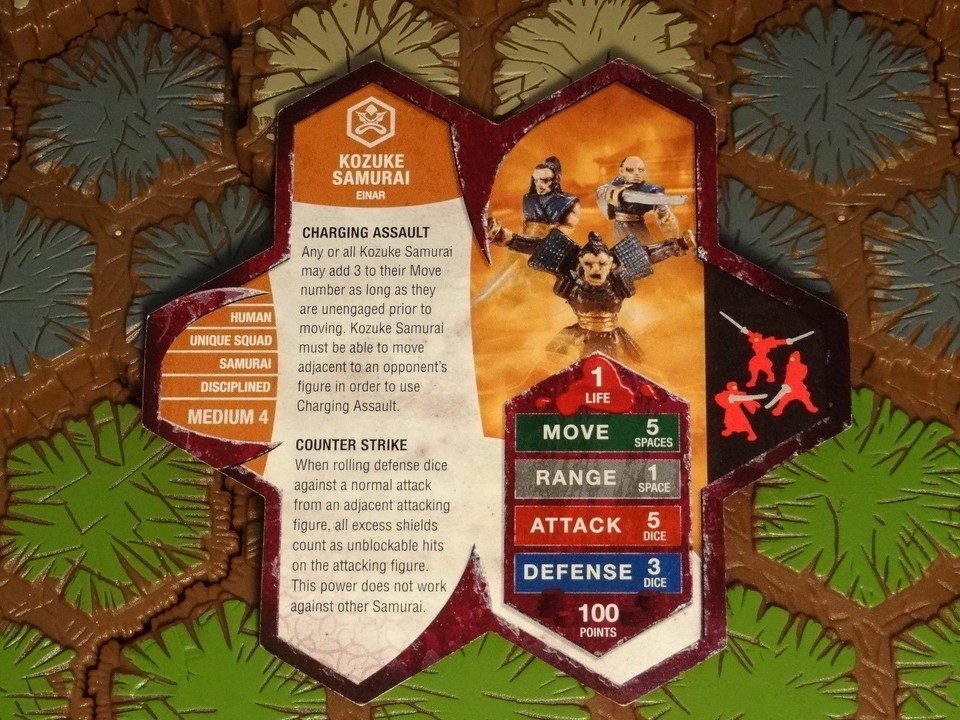 Kozuke Samurai - Heroscape - Wave 5 - Thora's Vengeance- Free Shipping ...