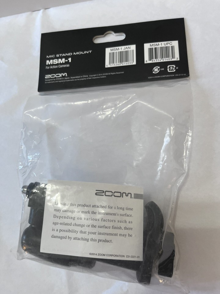 Zoom MSM-1 Microphone Stand Mount | eBay