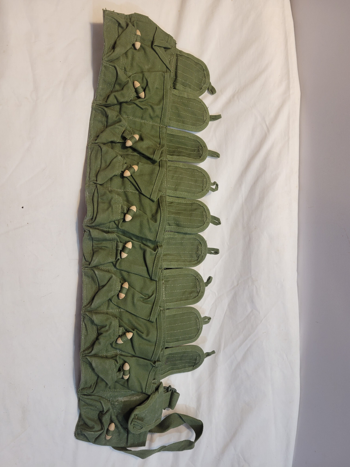 Authentic Viet Cong SKS chest rig ammo bandolier Chinese Vietnamese ...