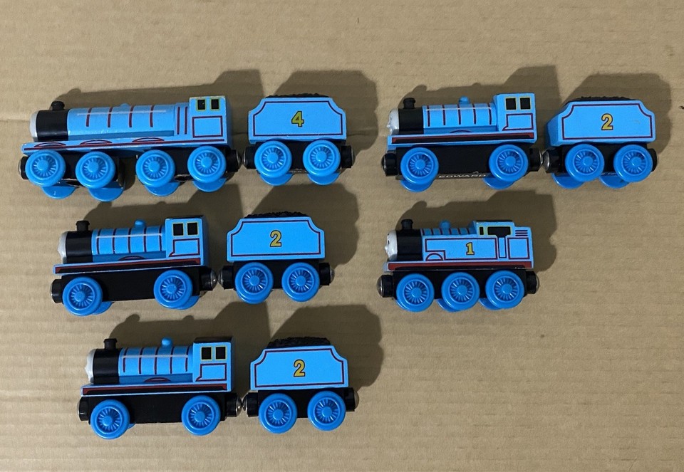 25 Pc Wood Thomas The Tank Engine Train Car Tender LOT Limited Edition ...