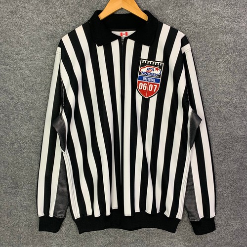 Vintage 2006-07 CCM USA Hockey Official Referee Long Sleeve Jersey w ...