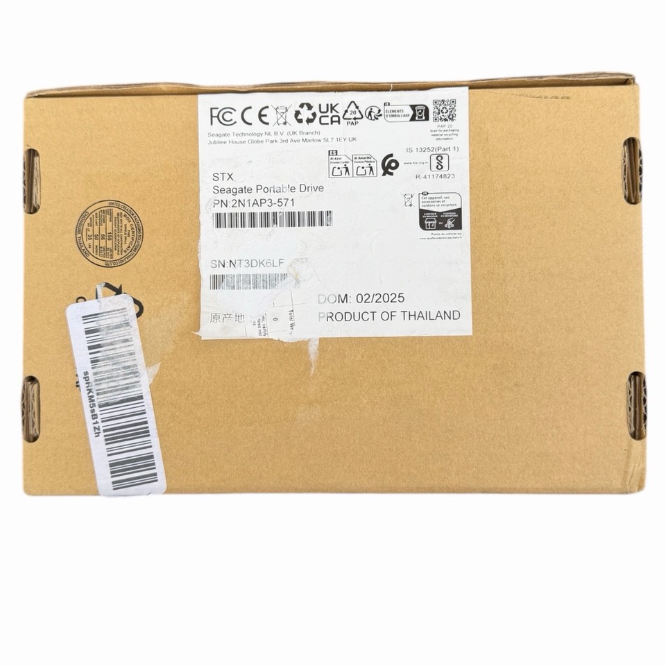 Seagate 4TB Portable External Hard Drive USB 3.0 PC Mac STX Black | eBay