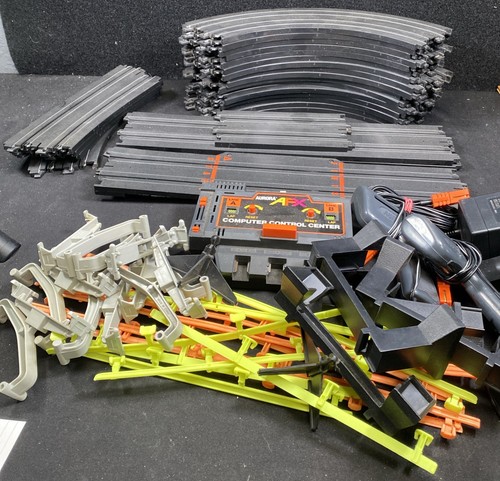 Aurora AFX Challenge Grand Prix Race Track-pieces 1979 Ghost Rider Set ...