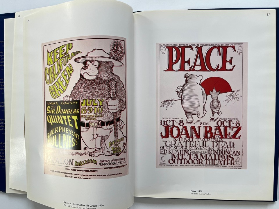 Freehand: The Art of STANLEY MOUSE, 1st, SIGNED hardcover Grateful Dead ...