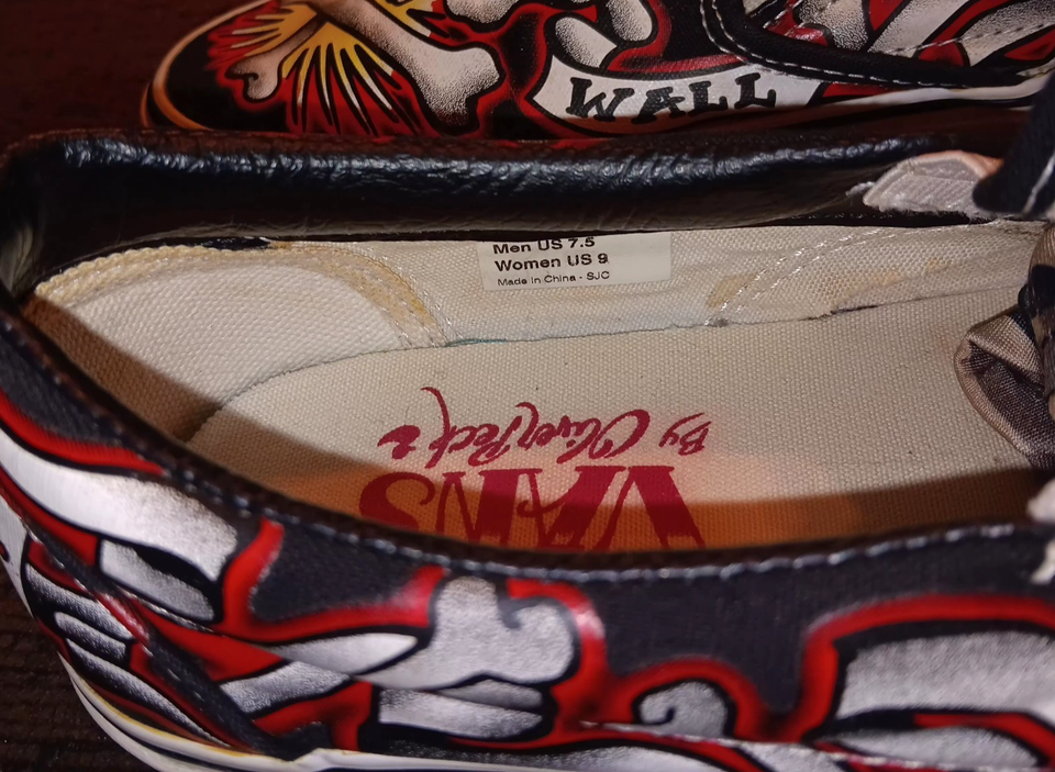 Vans By Oliver Peck Ink Master Tattoo Men’s Women's Slip On Shoe ...