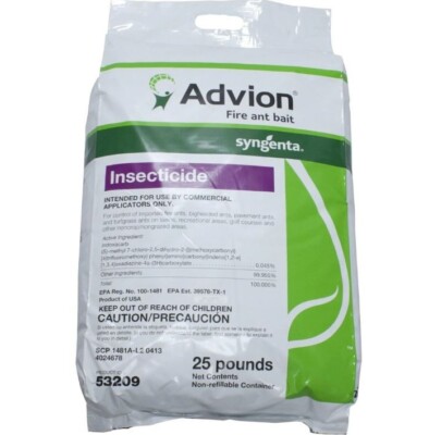 Syngenta Advion Insect Granules - 25lb | eBay